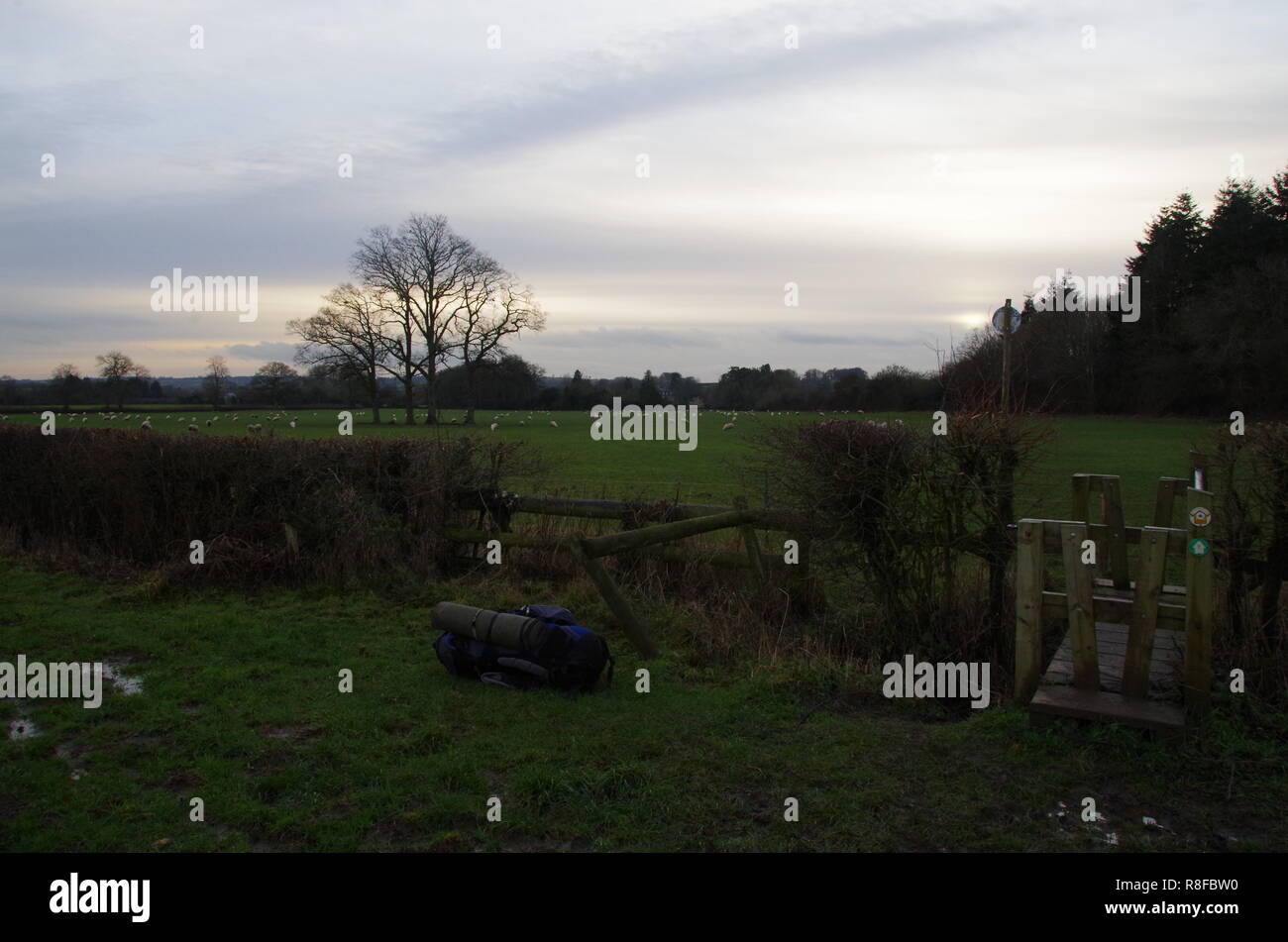 The Macmillan Way. Long-distance trail. Gloucestershire. Cotswolds ...