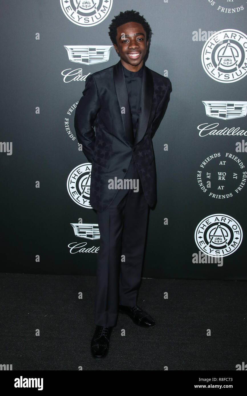 SANTA MONICA, LOS ANGELES, CA, USA - JANUARY 06: Caleb McLaughlin at ...