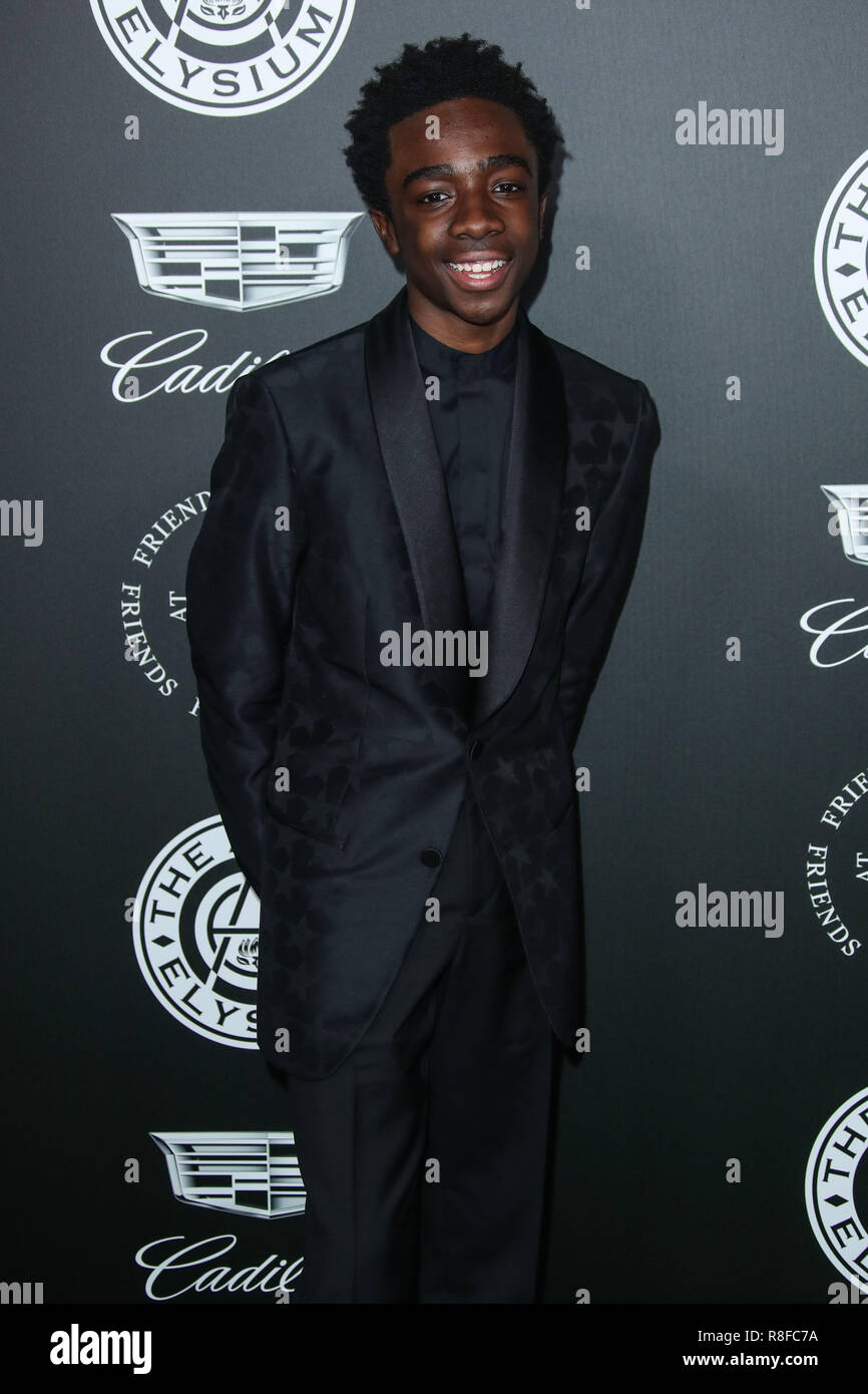 SANTA MONICA, LOS ANGELES, CA, USA - JANUARY 06: Caleb McLaughlin at ...