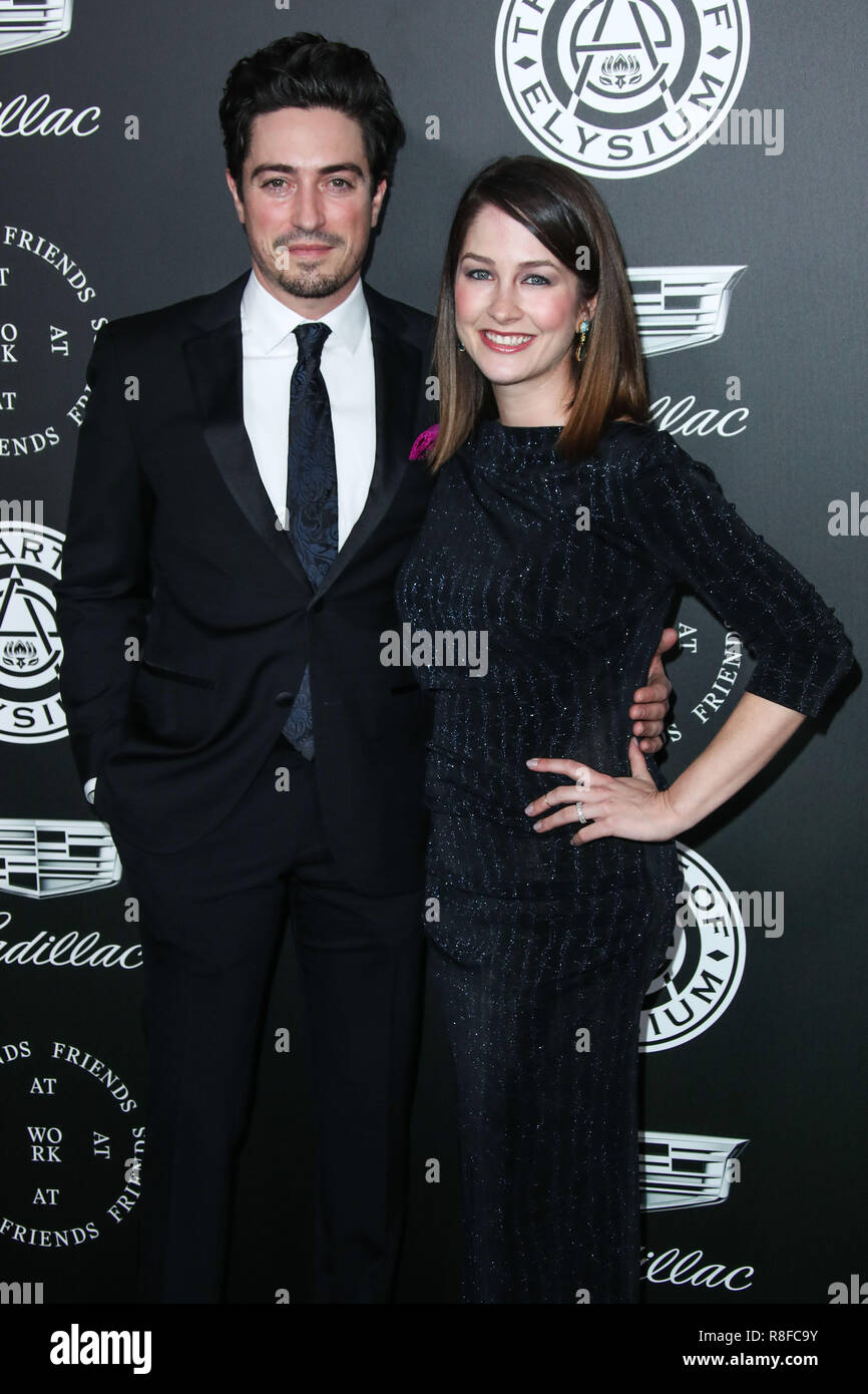 SANTA MONICA, LOS ANGELES, CA, USA - JANUARY 06: Ben Feldman, Michelle ...
