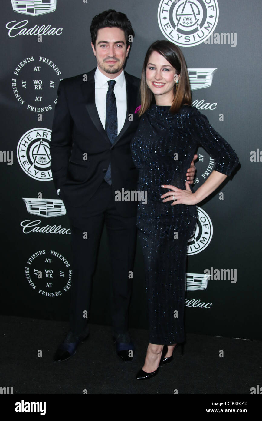 SANTA MONICA, LOS ANGELES, CA, USA - JANUARY 06: Ben Feldman, Michelle ...