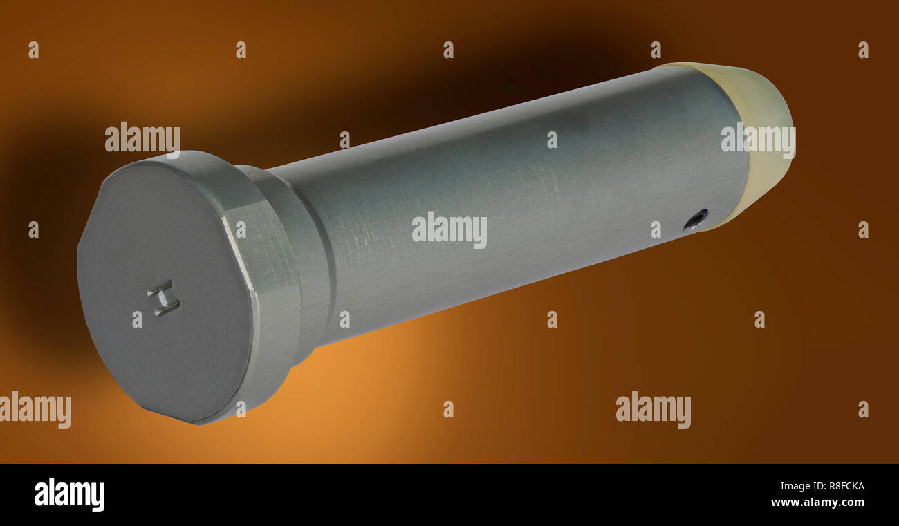 Buffer weight that is rated as heavy used in an AR-15 Stock Photo - Alamy