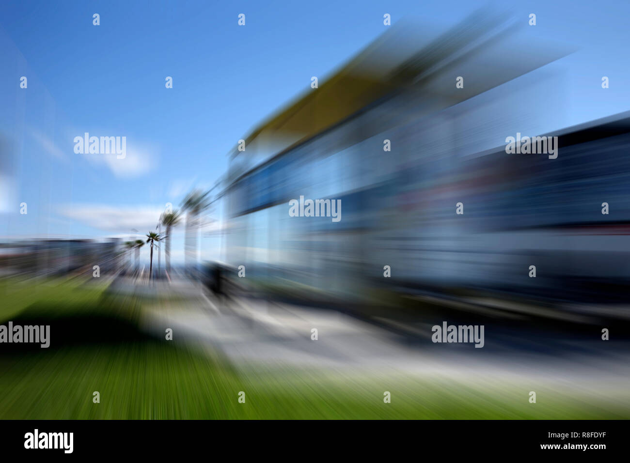 Bus blurred hi-res stock photography and images - Alamy