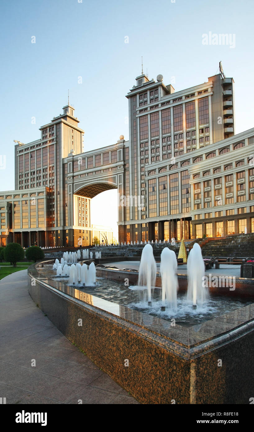 Astana square in kazakh city hi-res stock photography and images - Alamy