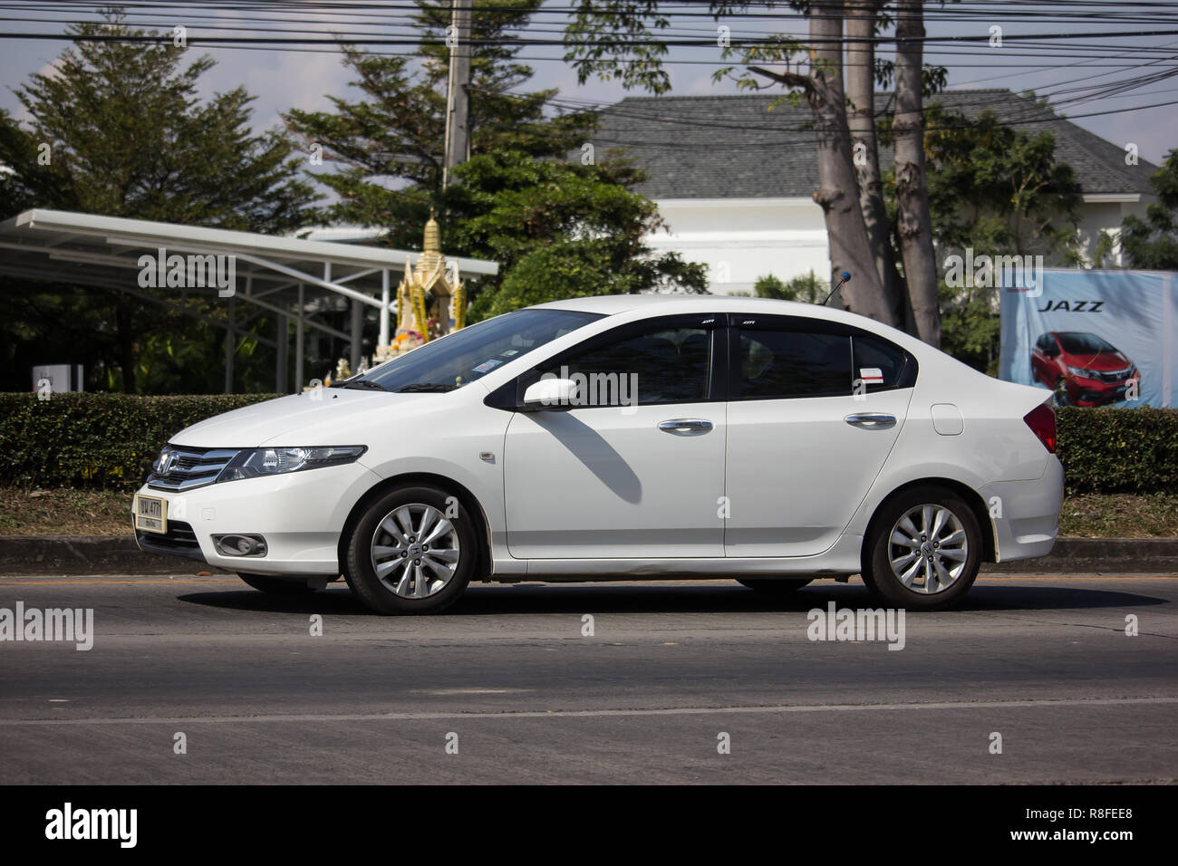 Chiangmai, Thailand - December 4 2018: Private Honda City Compact car ...