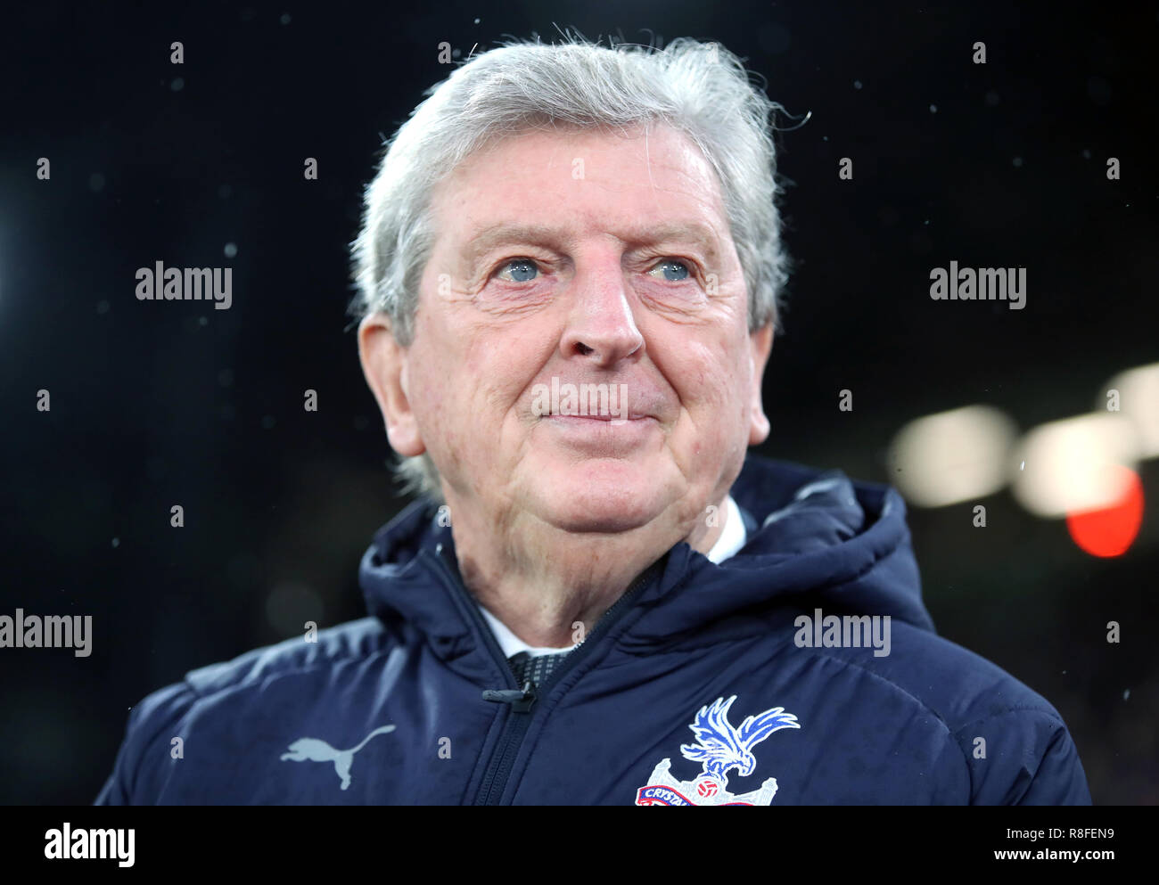 Crystal Palace manager Roy Hodgson during the Premier League match at ...