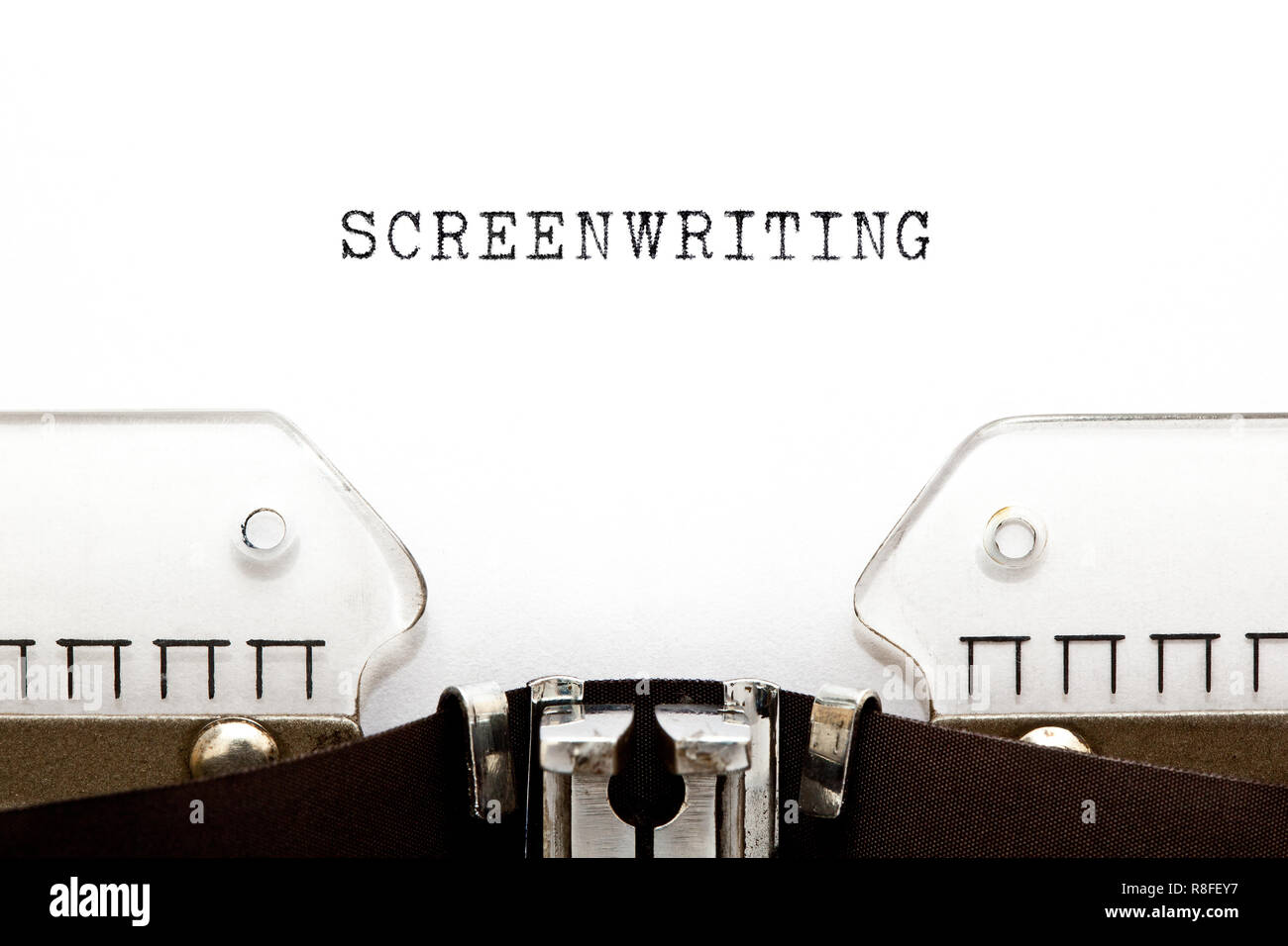 Screen writing screenwriting hi-res stock photography and images - Alamy
