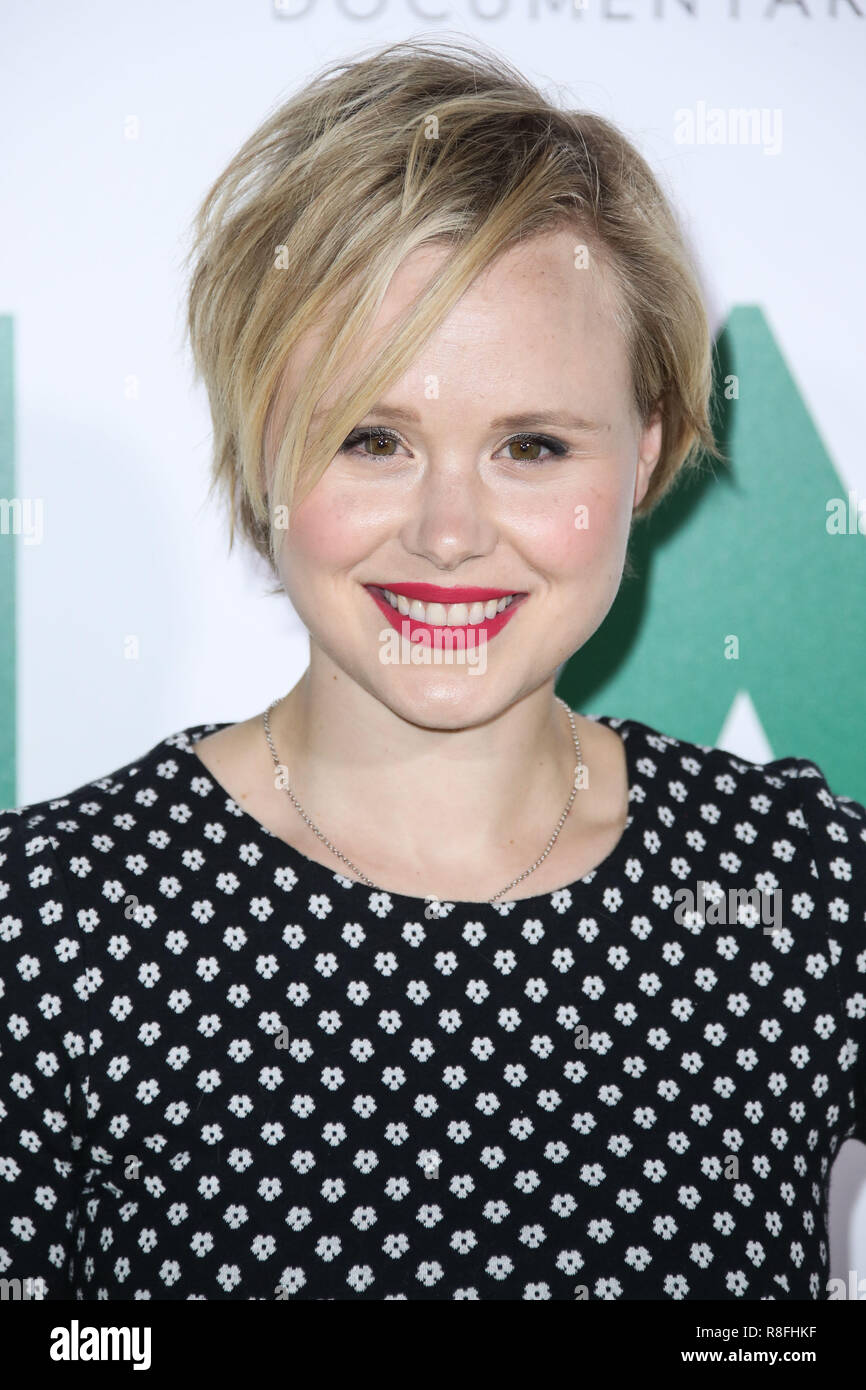 HOLLYWOOD, LOS ANGELES, CA, USA - OCTOBER 09: Alison Pill at the Los ...