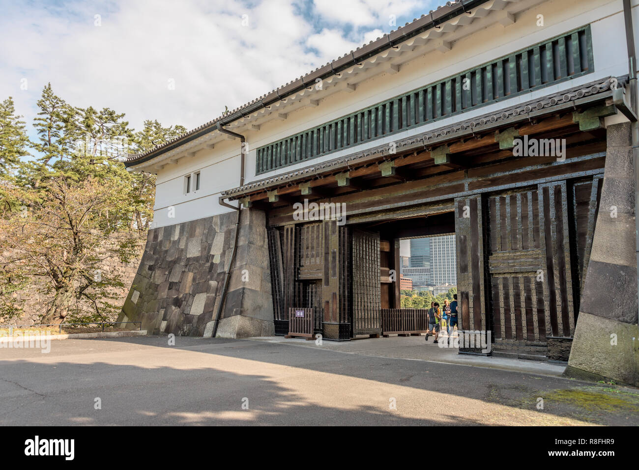 Sakuradamon Gate to Tokyo Imperial Palace, Japan Stock Photo - Alamy