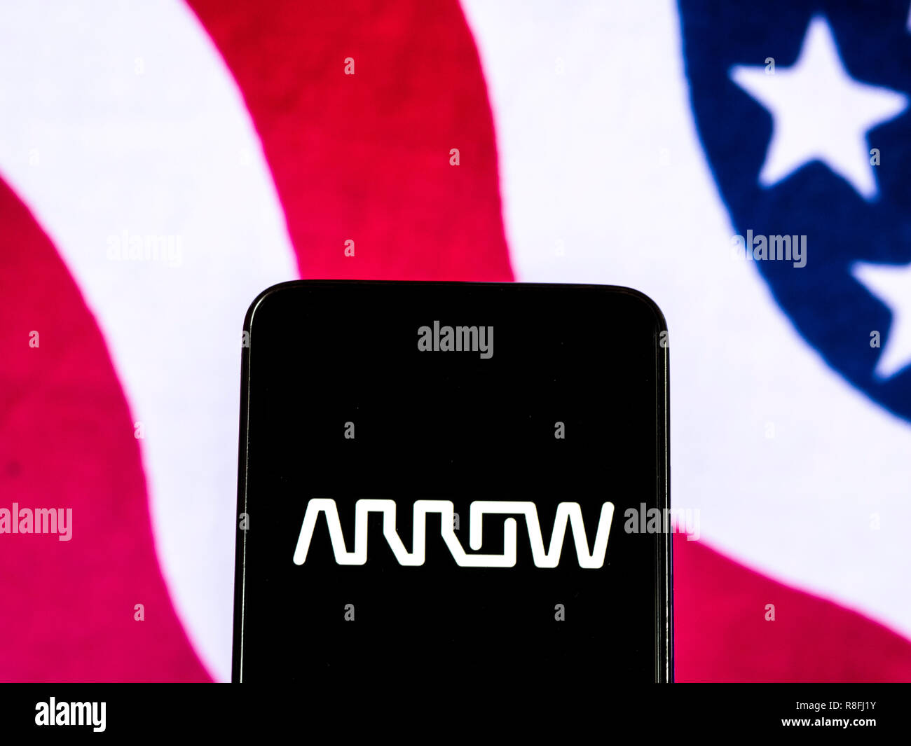 Arrow electronics logo hi-res stock photography and images - Alamy