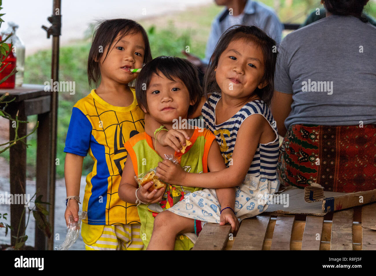 Lao children hi-res stock photography and images - Alamy