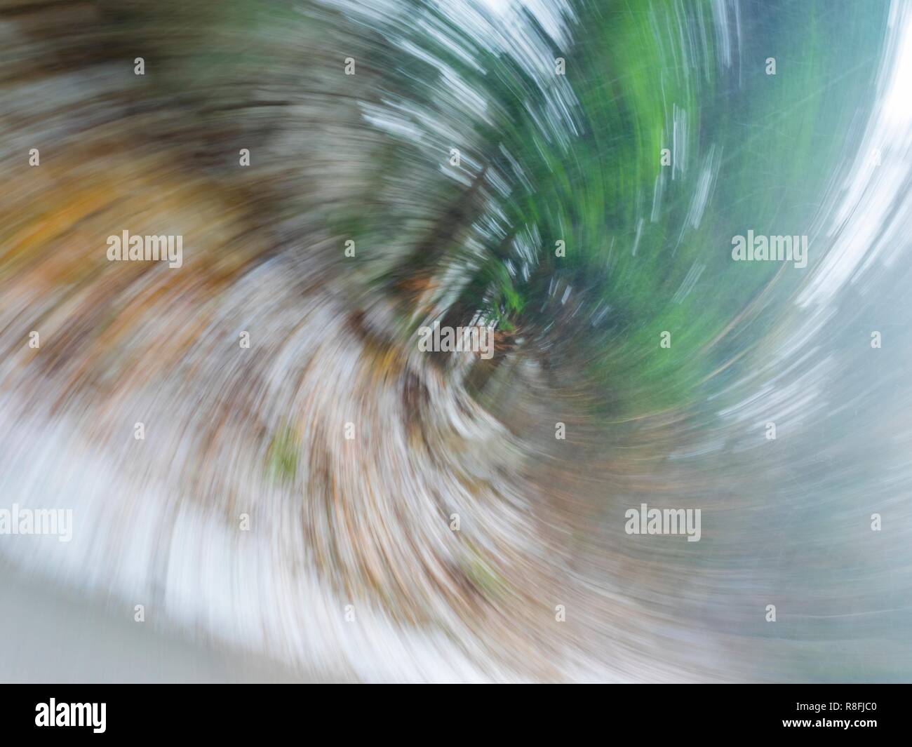 Circular image in motion hi-res stock photography and images - Alamy