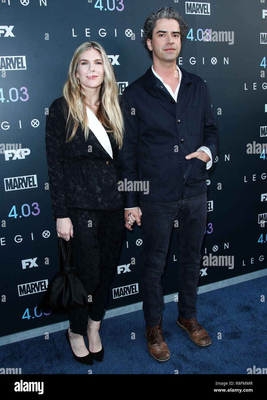 WEST HOLLYWOOD, LOS ANGELES, CA, USA - APRIL 02: Lily Rabe, Hamish ...