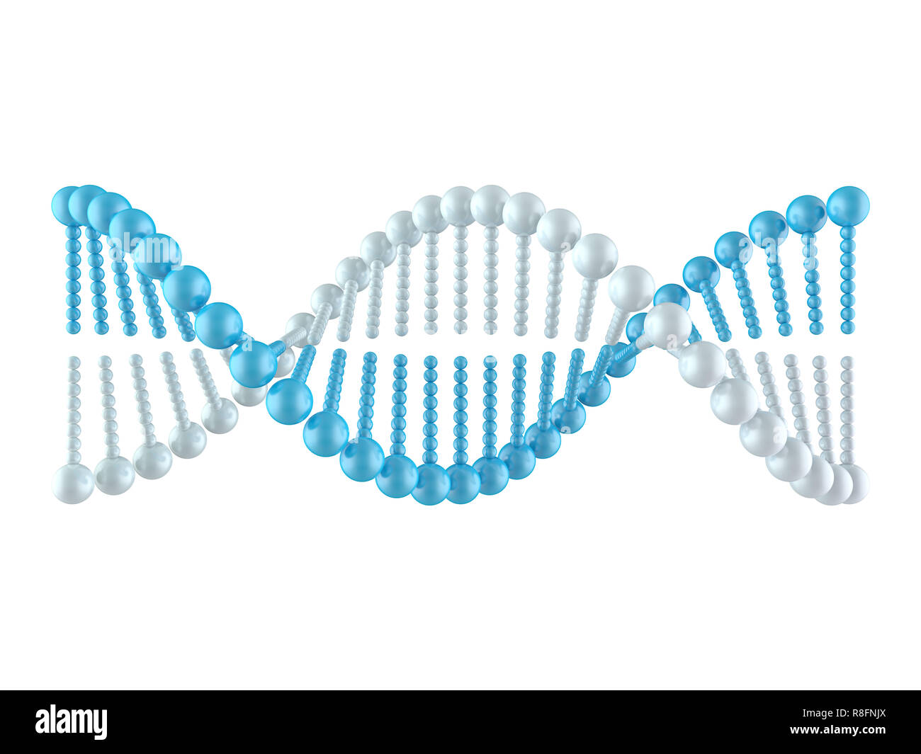 Chromosome 3d model genetics Cut Out Stock Images & Pictures - Alamy