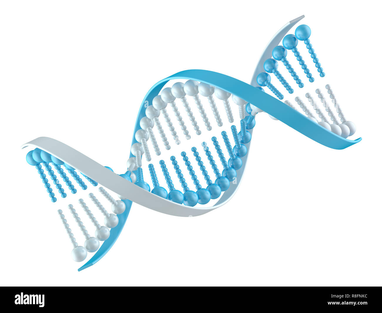 Molecular Biology, Genetics and Medical Concept. 3D rendering Stock ...