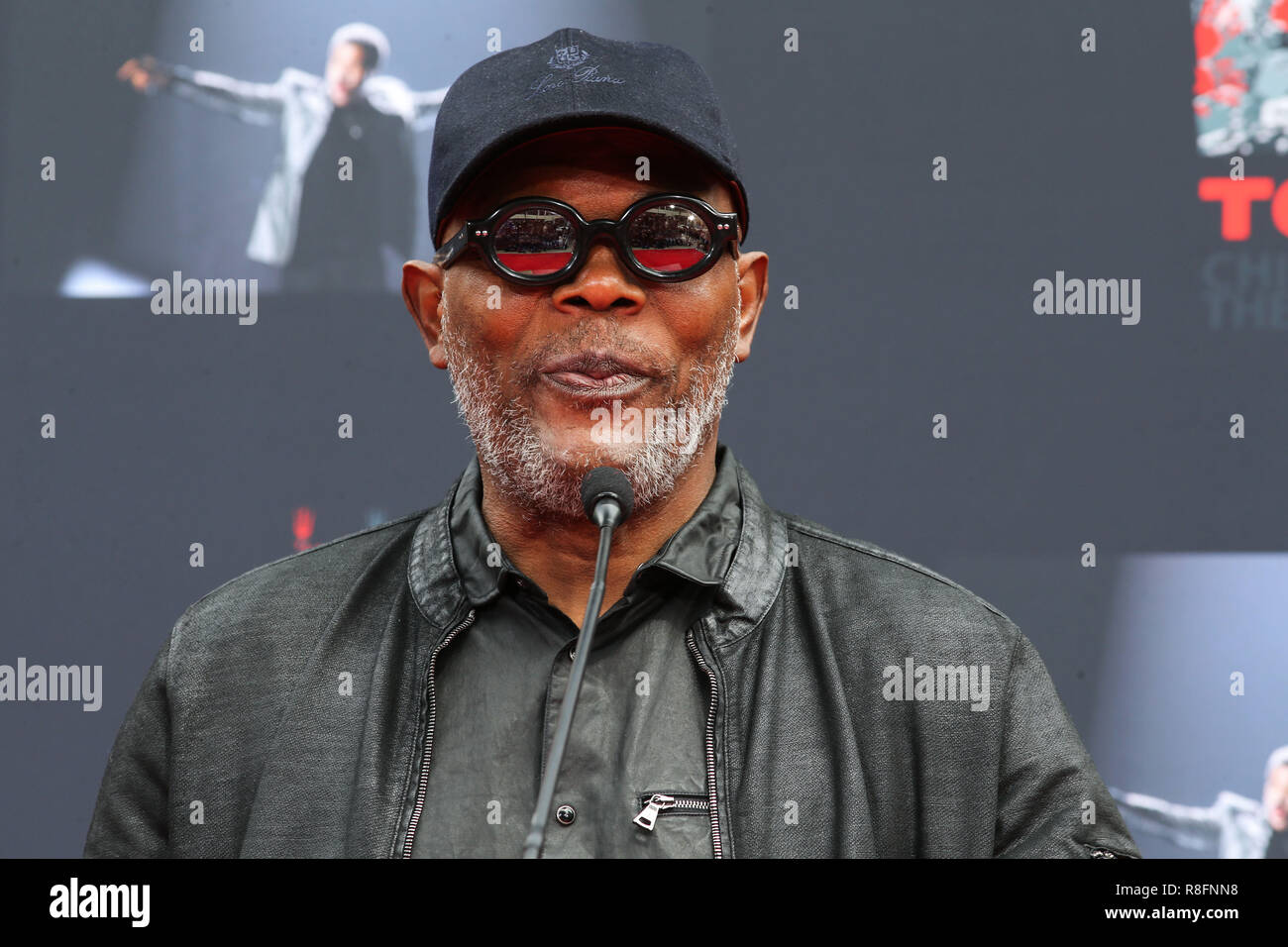 HOLLYWOOD, CA - MARCH 07: Samuel L. Jackson at the Lionel Richie Hand ...