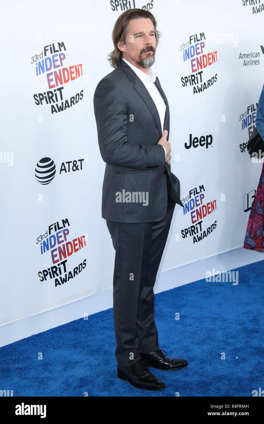 SANTA MONICA, LOS ANGELES, CA, USA - MARCH 03: Ethan Hawke at the 2018 ...