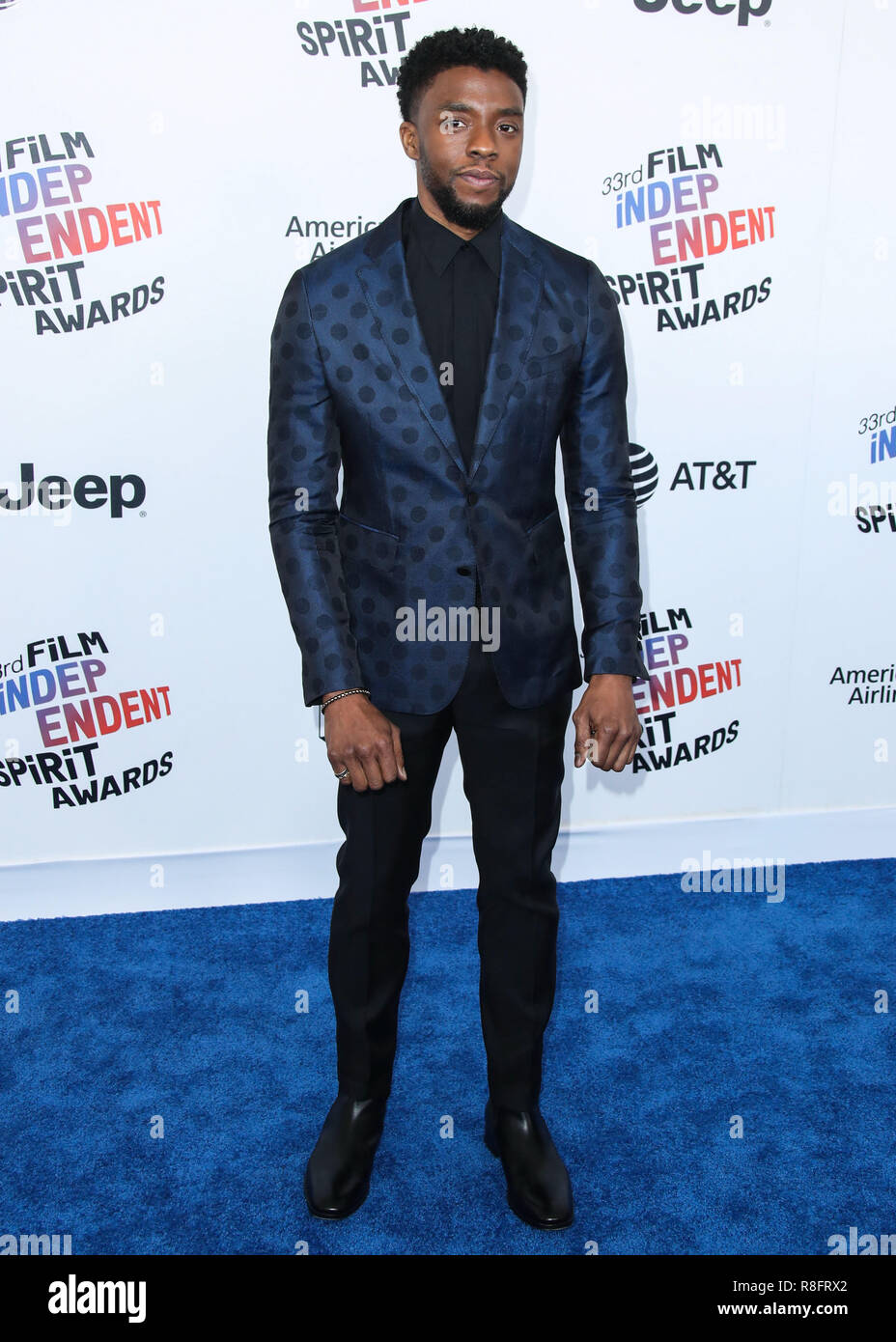 SANTA MONICA, LOS ANGELES, CA, USA - MARCH 03: Chadwick Boseman at the ...