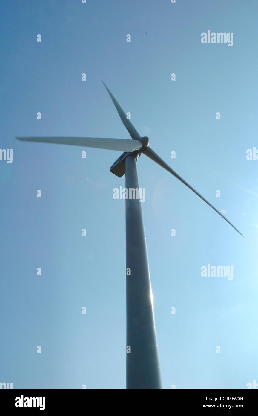 French windfarm hi-res stock photography and images - Alamy
