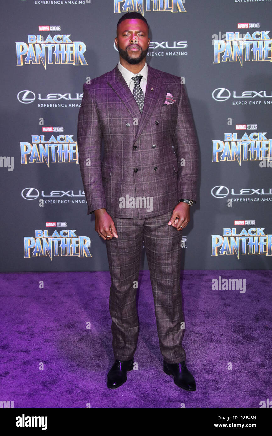 HOLLYWOOD, LOS ANGELES, CA, USA - JANUARY 29: Winston Duke at the World ...