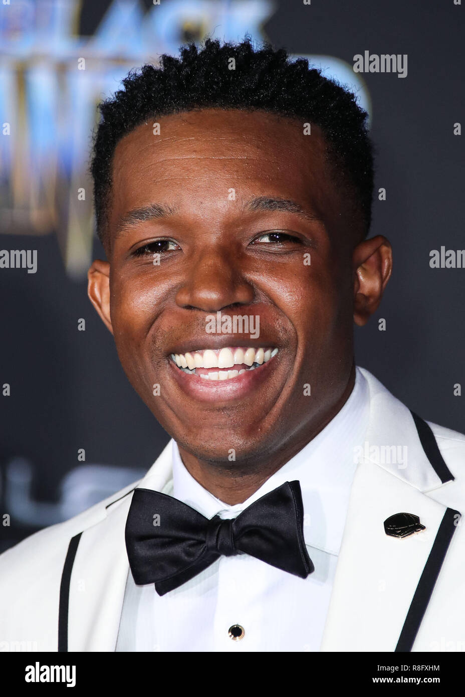 Denzel whitaker black panther hi-res stock photography and images - Alamy