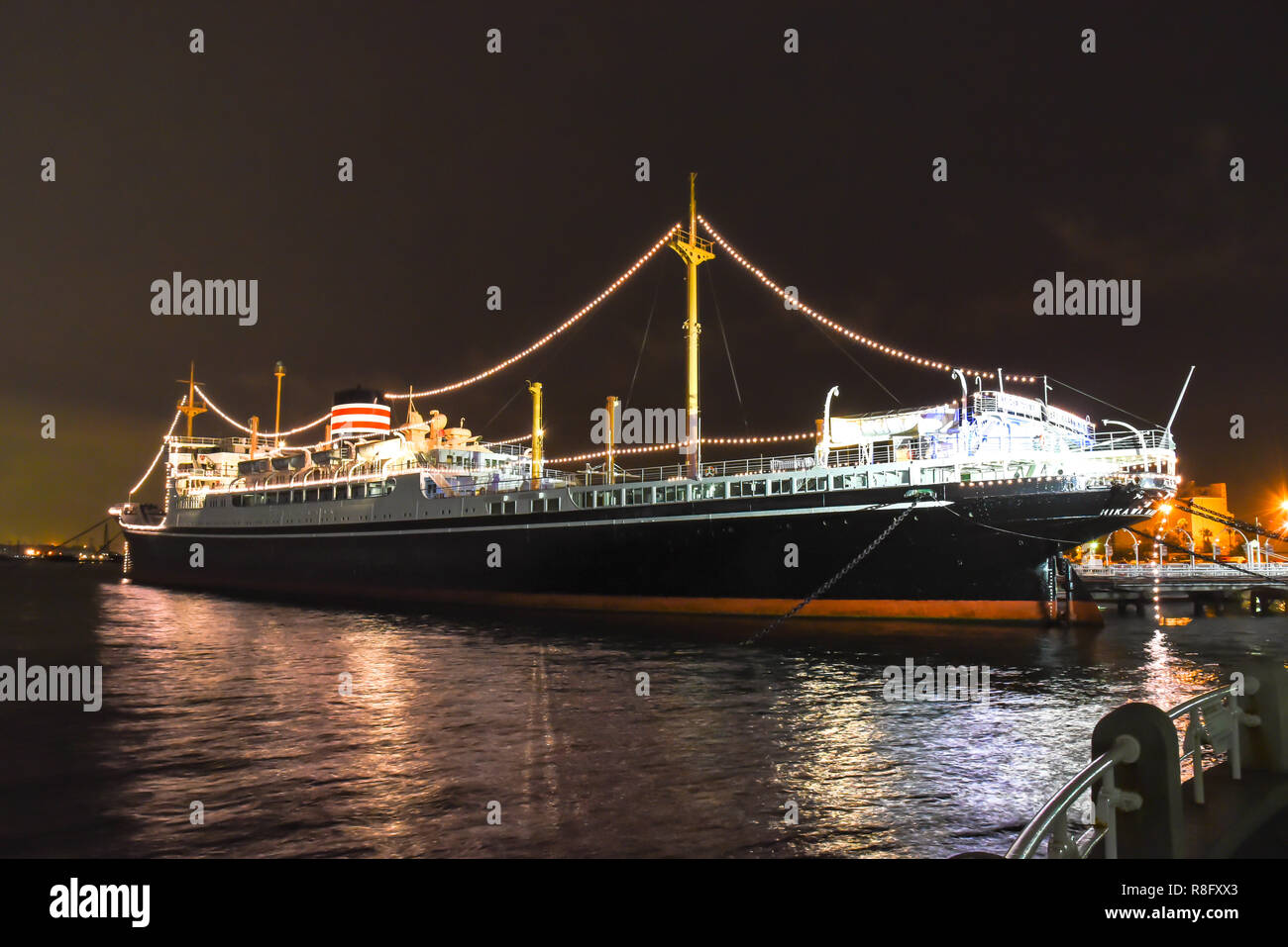 Hikawa Maru, Japanese ocean liner launched on 30 September 1929, now ...