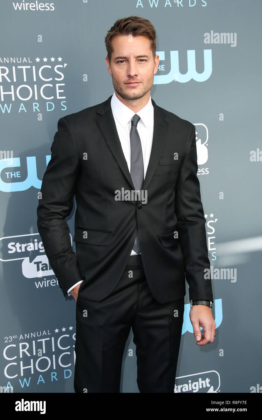 SANTA MONICA, LOS ANGELES, CA, USA - JANUARY 11: Justin Hartley at the ...