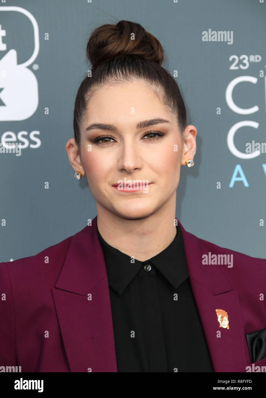 SANTA MONICA, LOS ANGELES, CA, USA - JANUARY 11: Elizabeth Hannah at ...