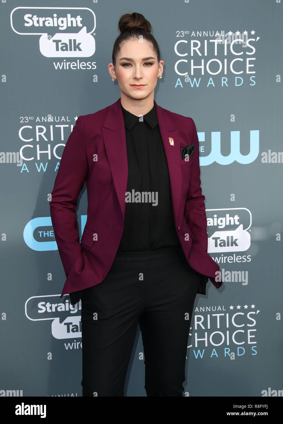 SANTA MONICA, LOS ANGELES, CA, USA - JANUARY 11: Elizabeth Hannah at ...