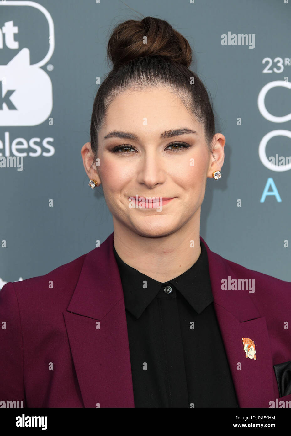 SANTA MONICA, LOS ANGELES, CA, USA - JANUARY 11: Elizabeth Hannah at ...