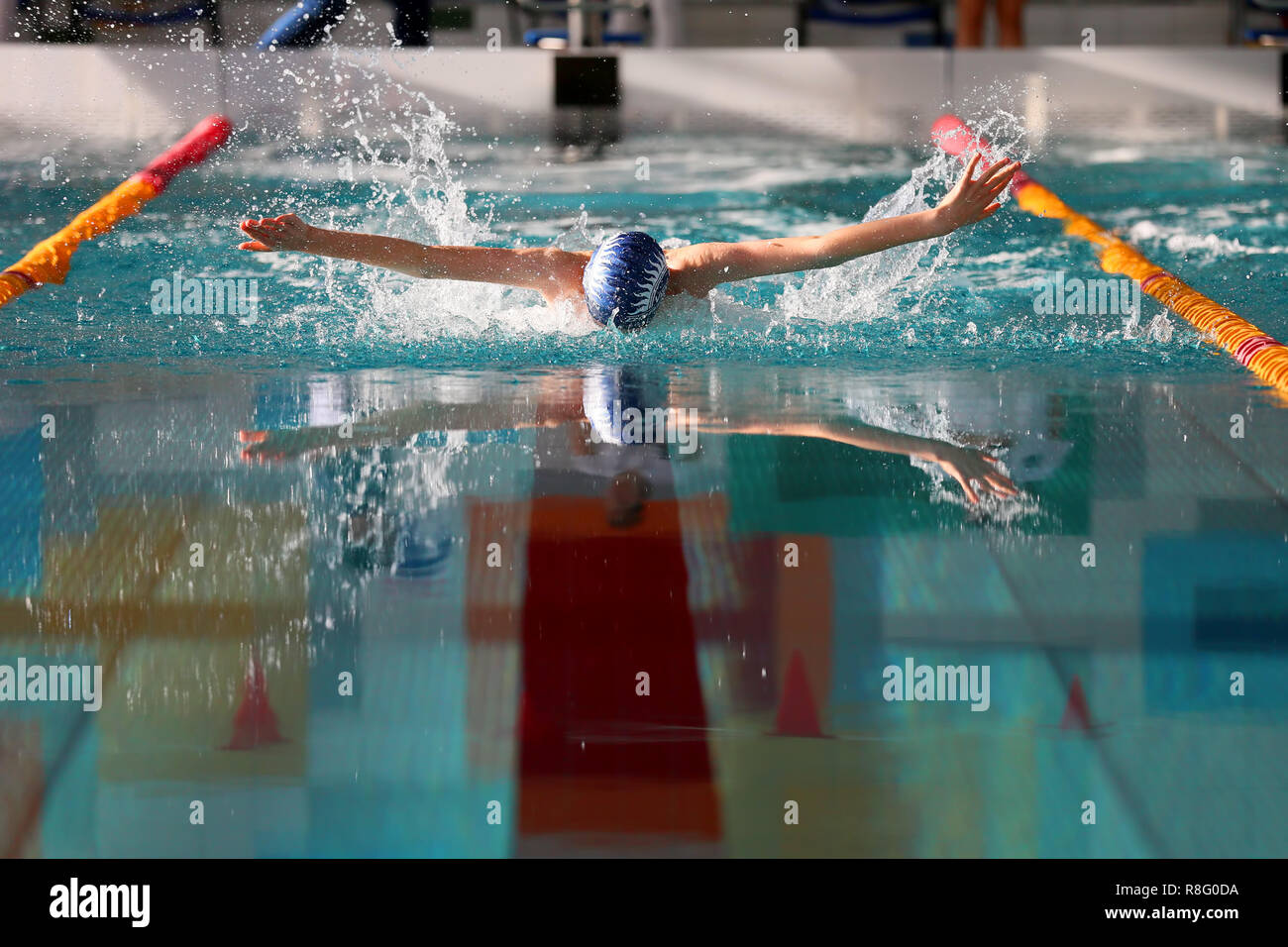 Lifestyle competitive swimming hi-res stock photography and images - Alamy