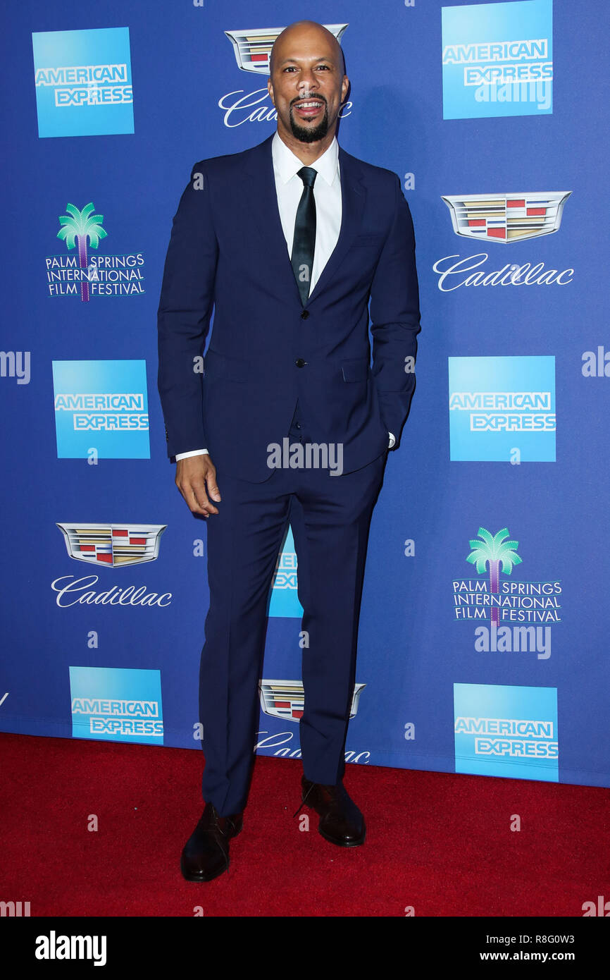 PALM SPRINGS, CA, USA - JANUARY 02: Common, Lonnie Rashid Lynn, Jr. at ...