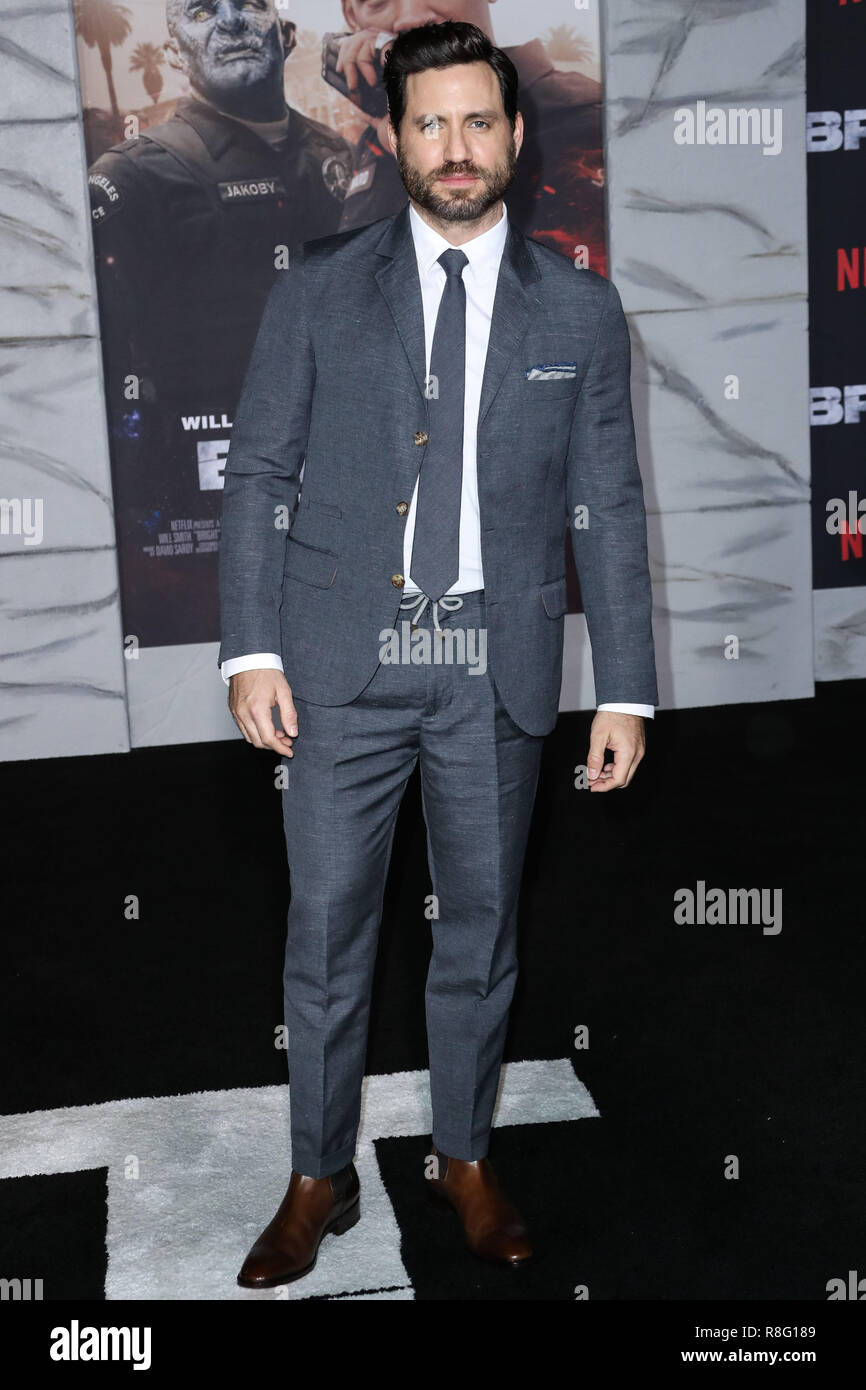 WESTWOOD, LOS ANGELES, CA, USA - DECEMBER 13: Edgar Ramirez at the Los ...