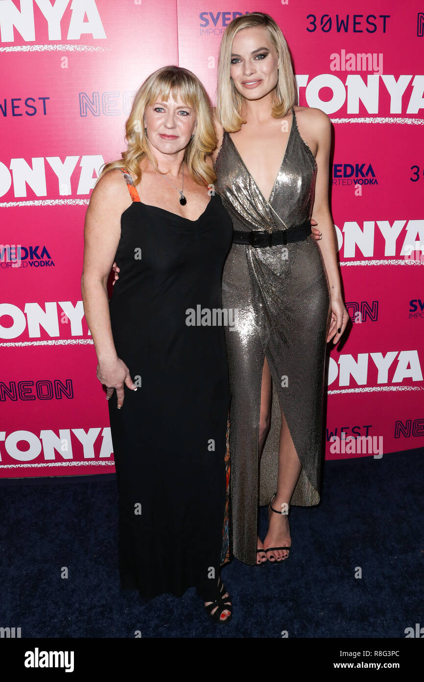 HOLLYWOOD, LOS ANGELES, CA, USA - DECEMBER 05: Tonya Harding, Margot ...
