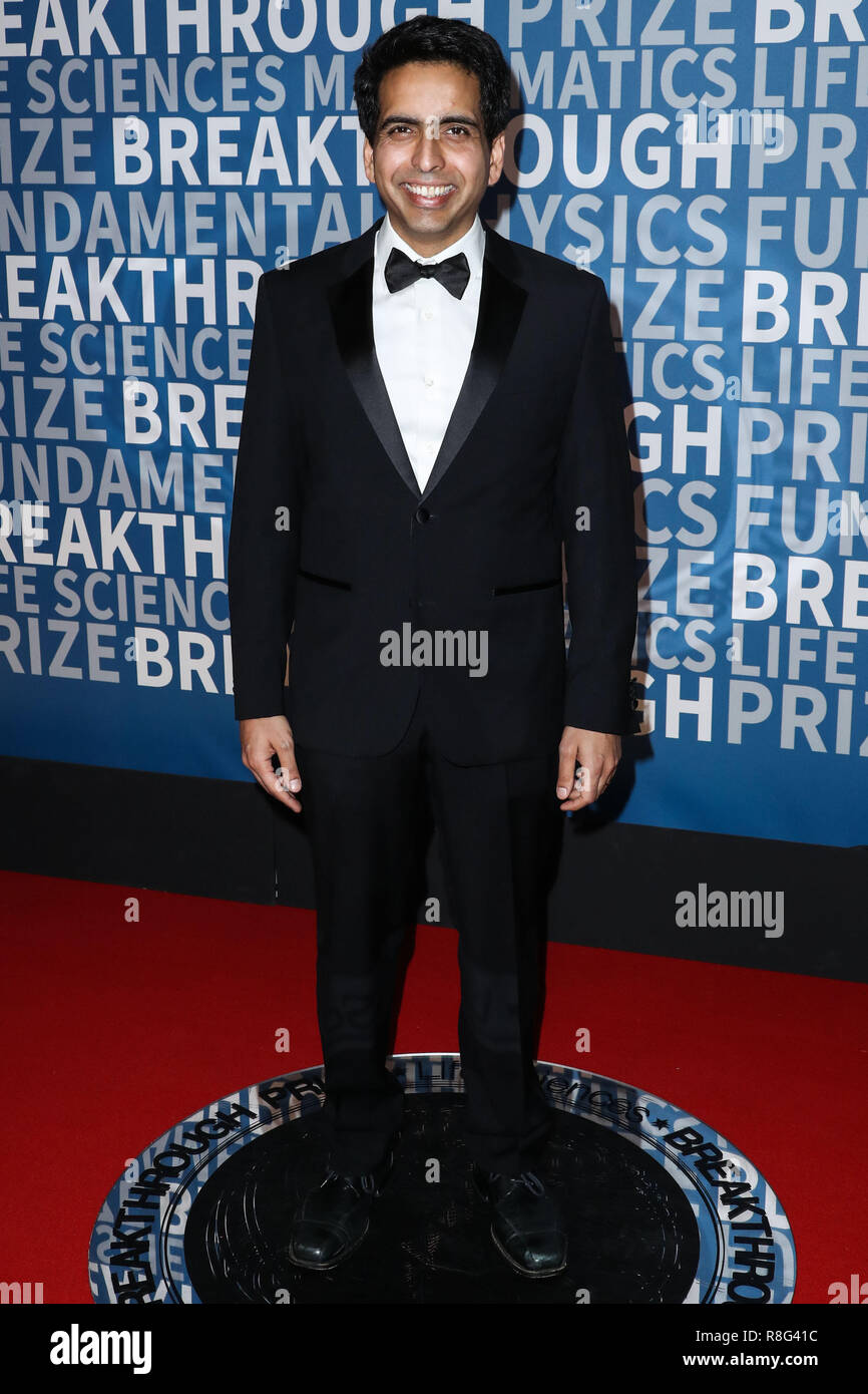 MOUNTAIN VIEW, CA, USA - DECEMBER 03: Sal Khan at the 2018 Breakthrough ...