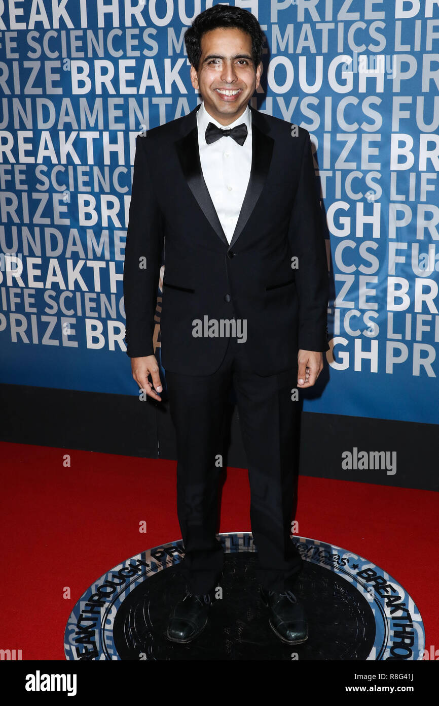 MOUNTAIN VIEW, CA, USA - DECEMBER 03: Sal Khan at the 2018 Breakthrough ...