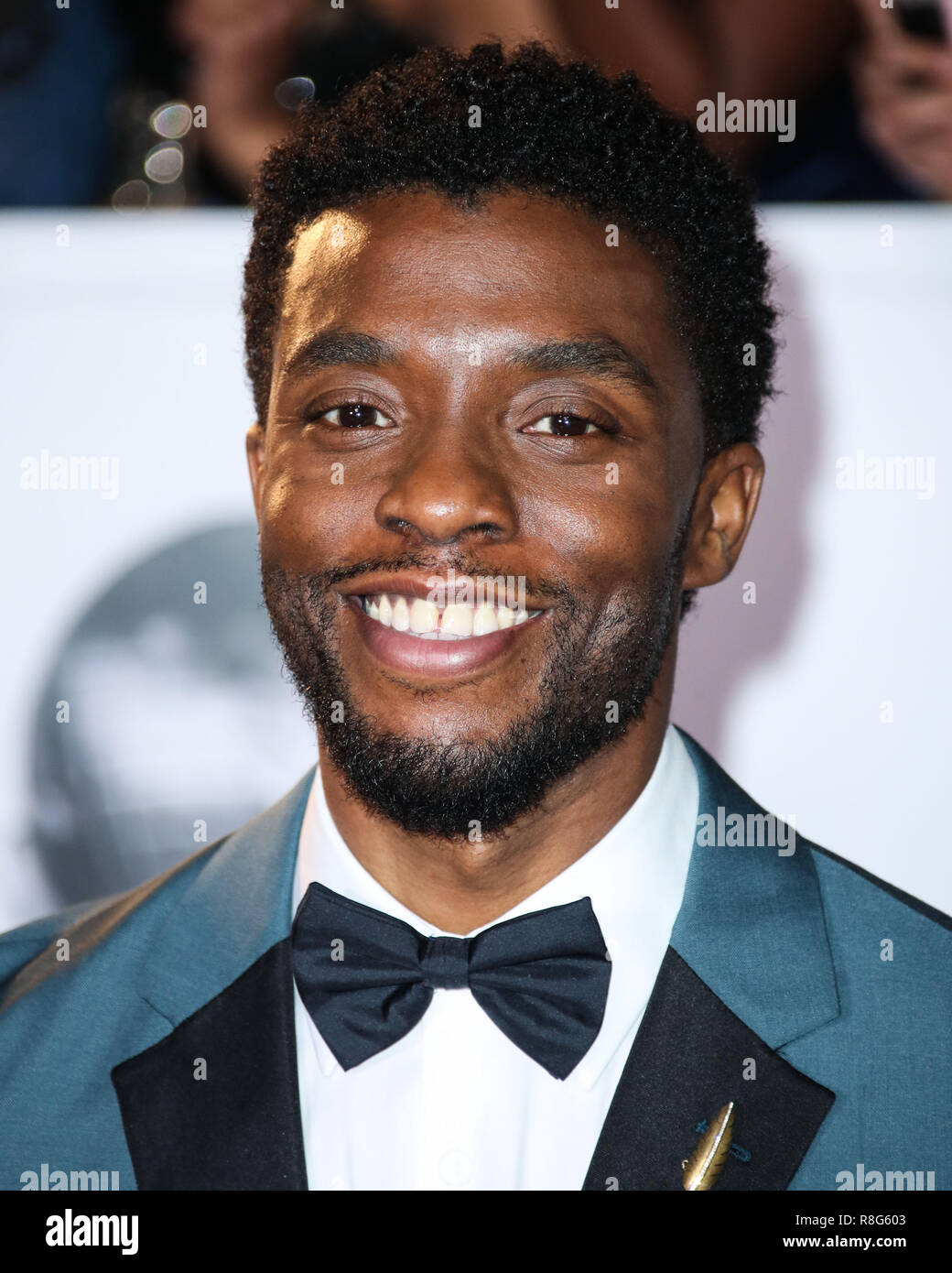 PASADENA, LOS ANGELES, CA, USA - JANUARY 15: Chadwick Boseman at the ...
