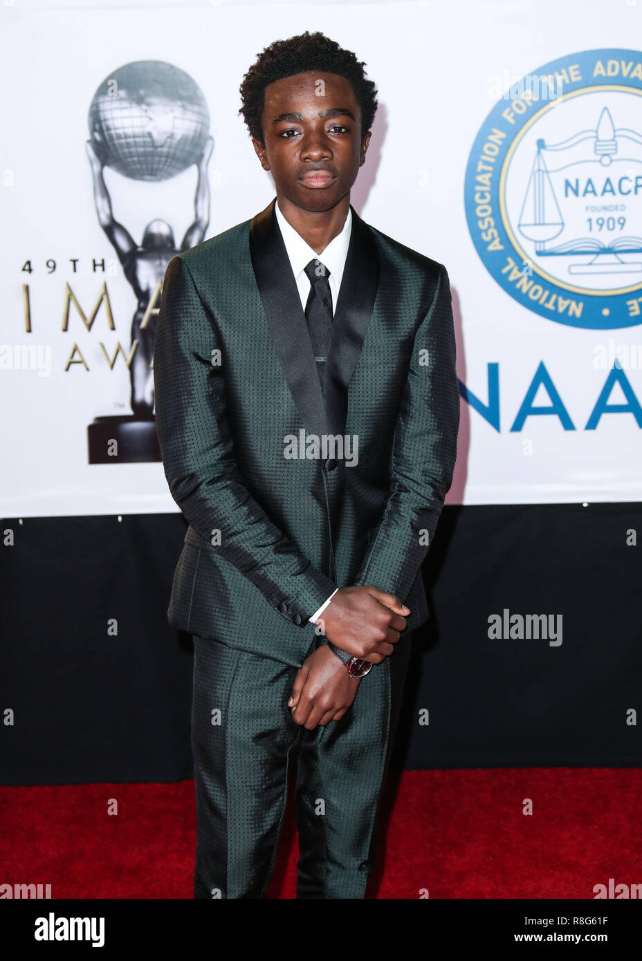 Caleb mclaughlin portrait hi-res stock photography and images - Alamy