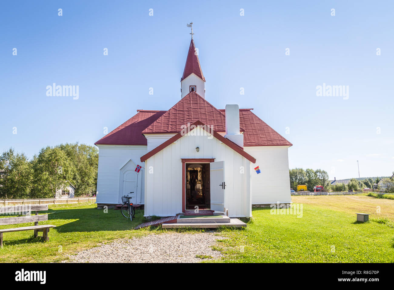 Sami people lapland church hi-res stock photography and images - Alamy