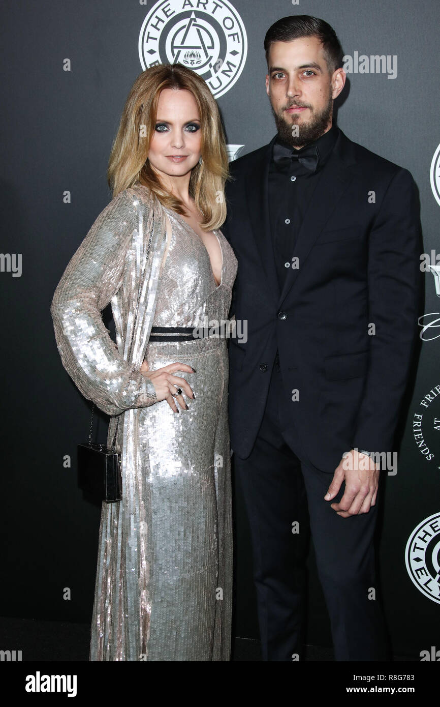 SANTA MONICA, LOS ANGELES, CA, USA - JANUARY 06: Mena Suvari, Michael ...