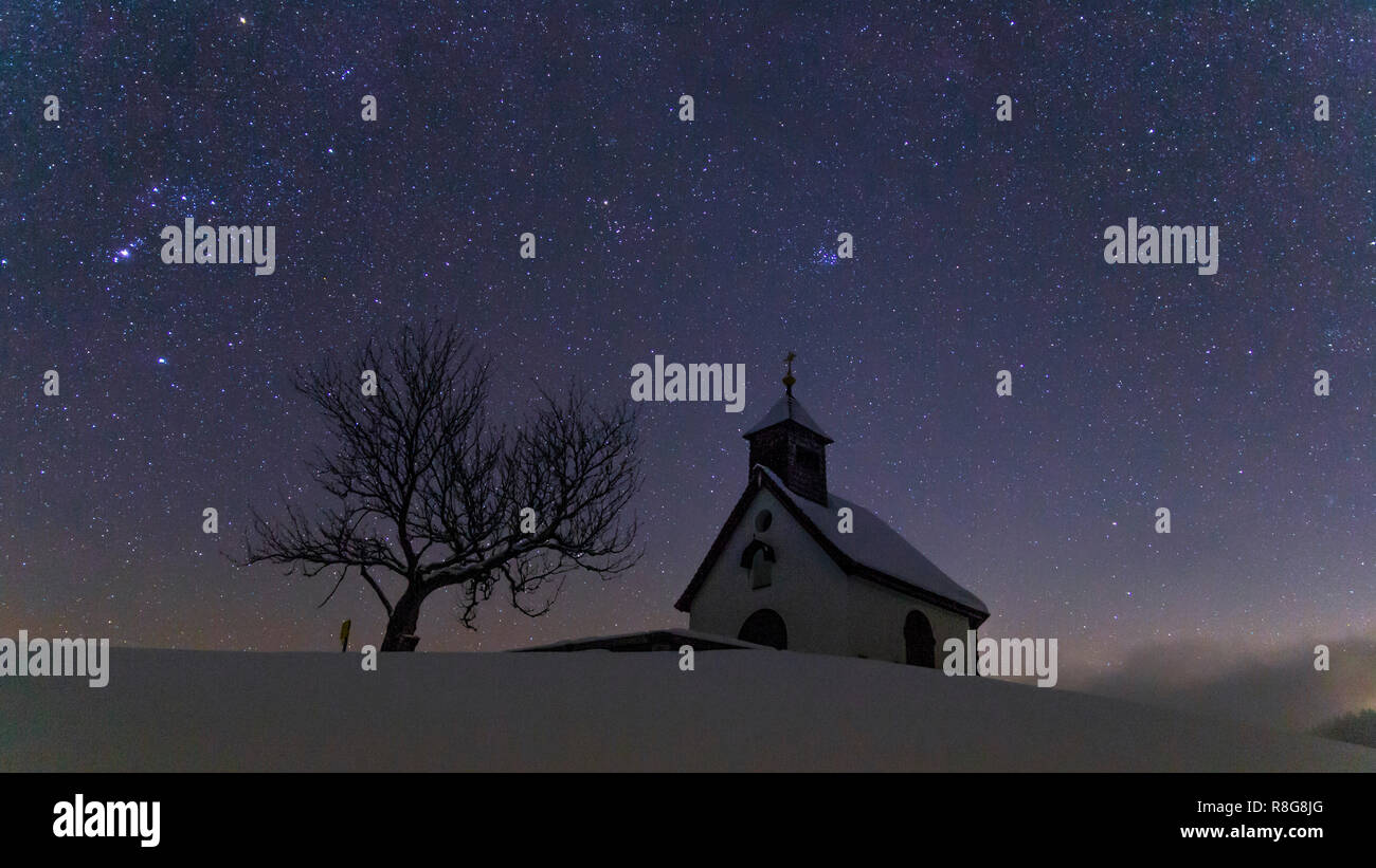 Chapel night hi-res stock photography and images - Alamy