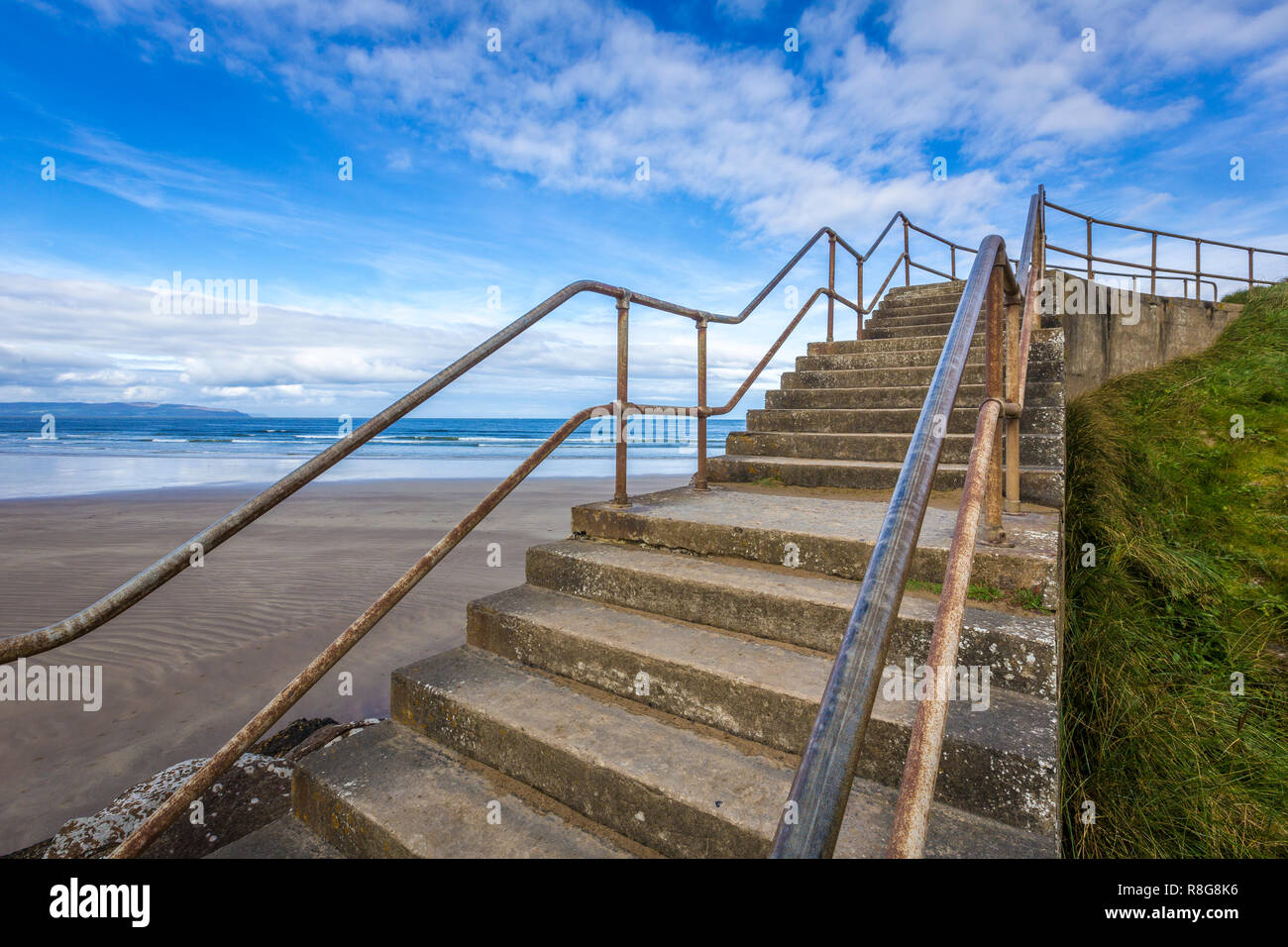 wonderful Beach at Portstewart, County Coleraine, Northern Ireland ...