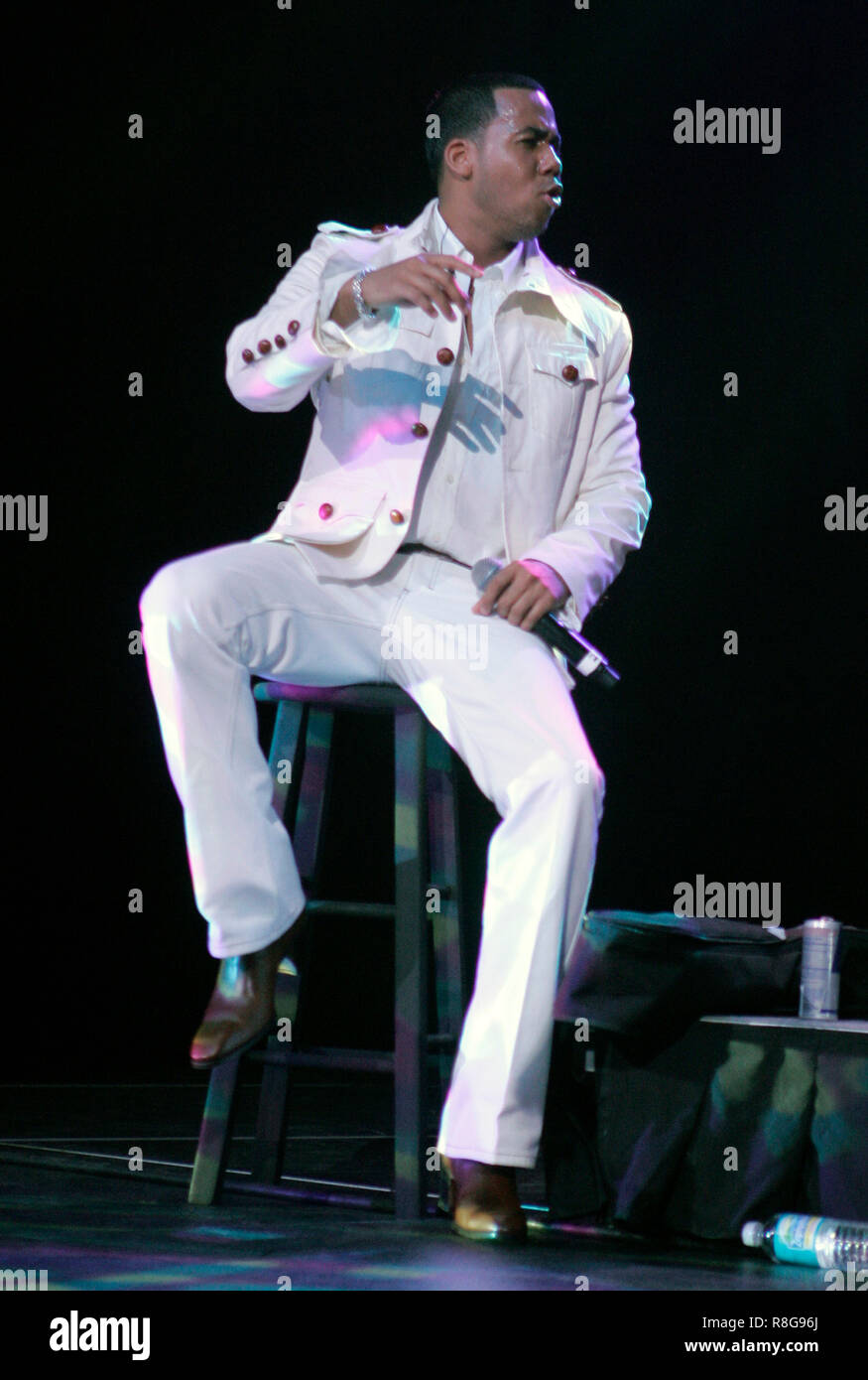 Anthony "Romeo" Santos with Aventura performs in concert at the ...