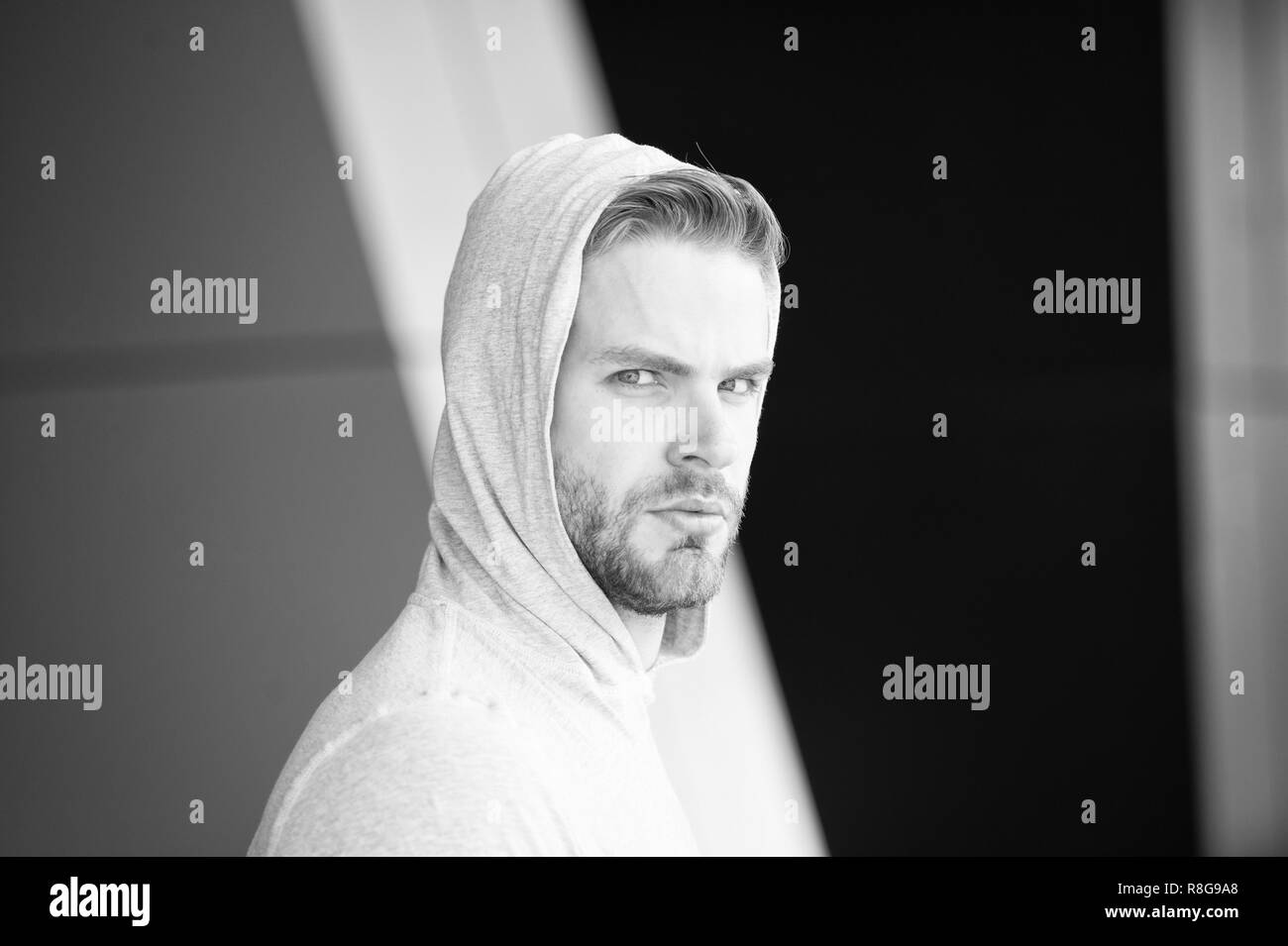 Skin hood Black and White Stock Photos & Images - Alamy