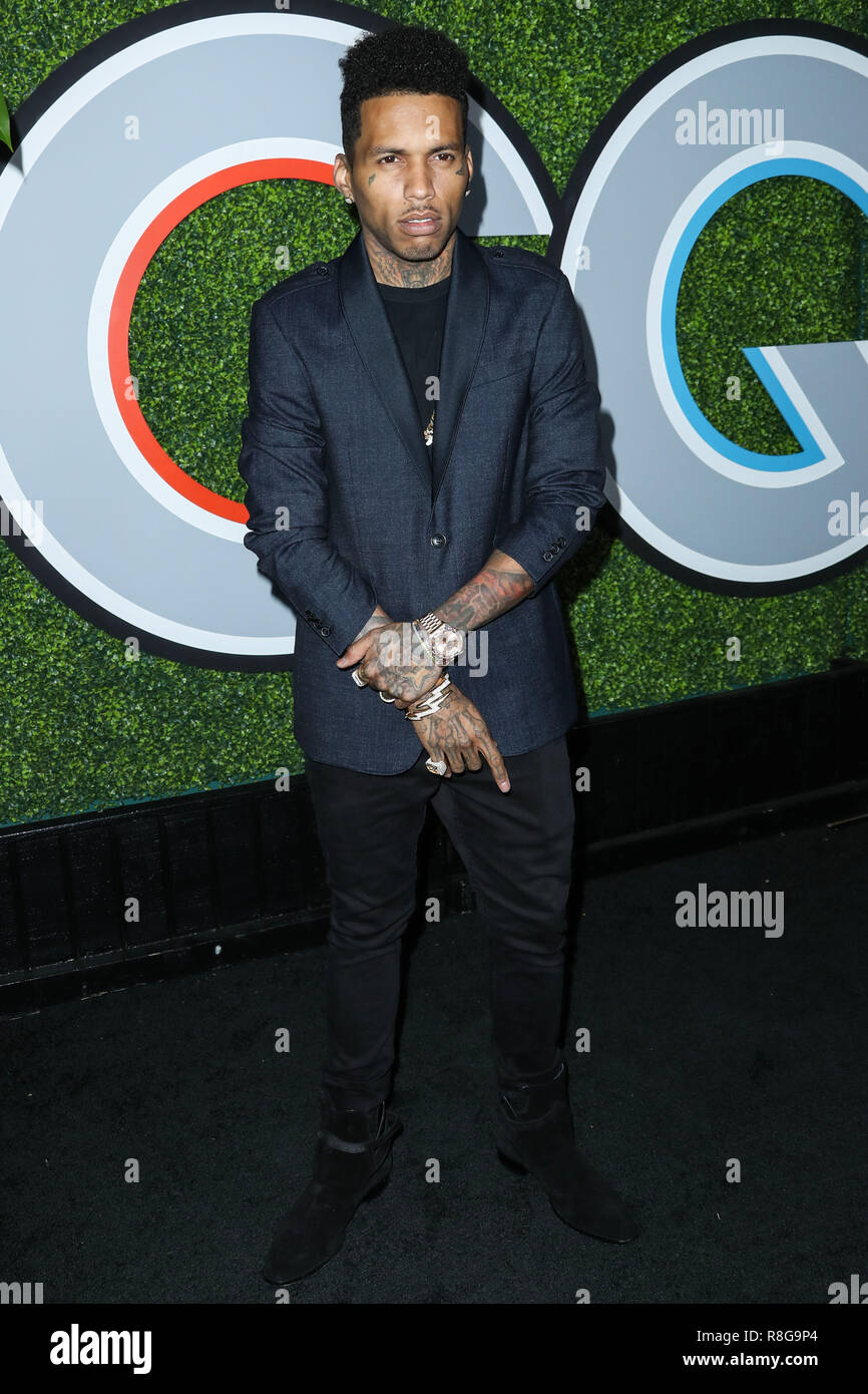 WEST HOLLYWOOD, LOS ANGELES, CA, USA - DECEMBER 07: Kid Ink, Brian Todd ...