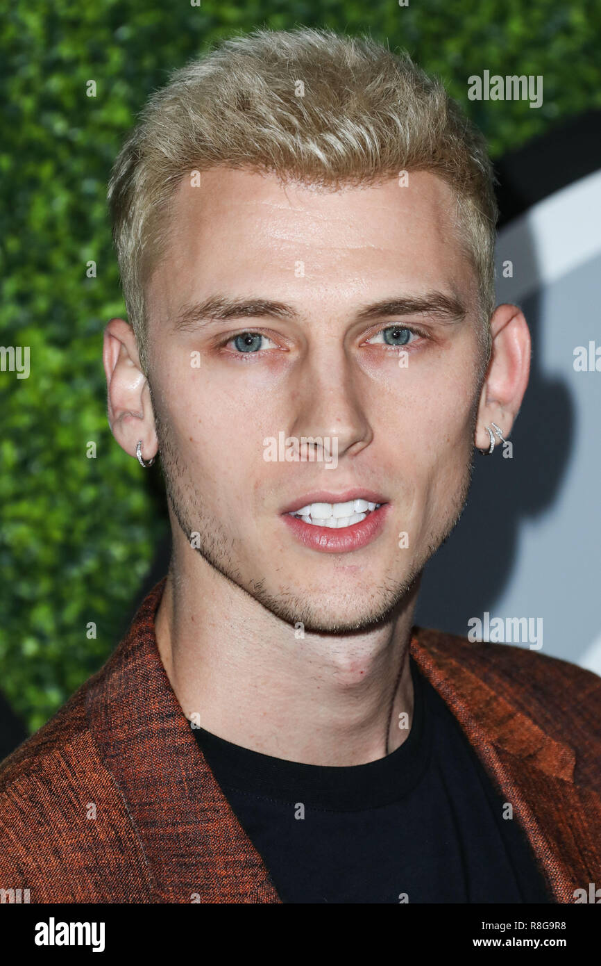WEST HOLLYWOOD, LOS ANGELES, CA, USA - DECEMBER 07: Machine Gun Kelly ...
