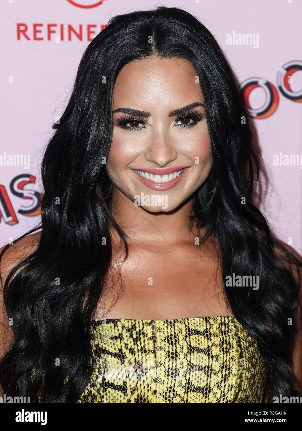 LOS ANGELES, CA, USA - DECEMBER 06: Singer Demi Lovato arrives at the ...