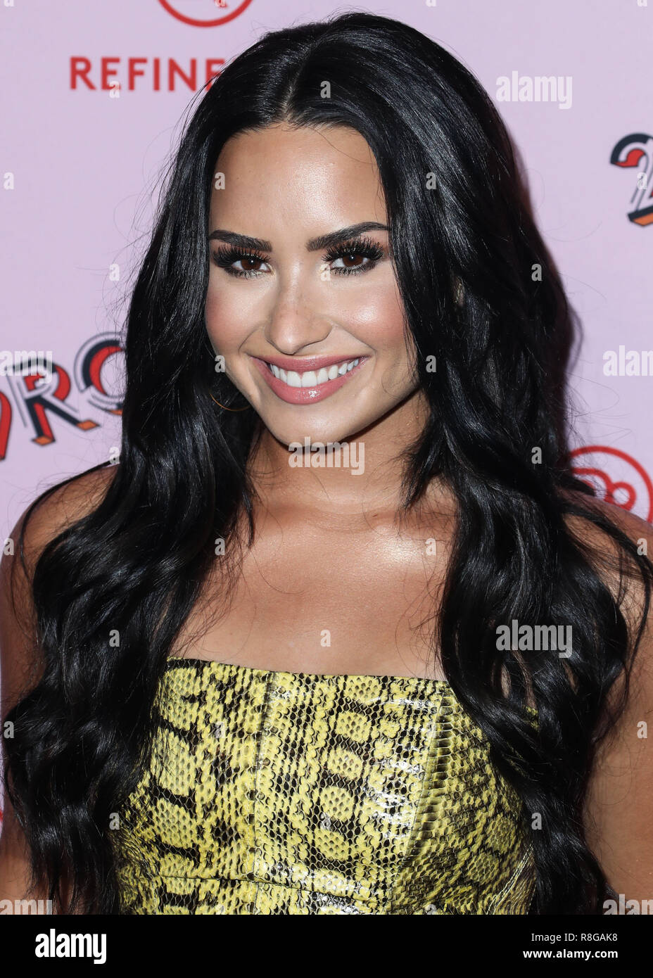 LOS ANGELES, CA, USA - DECEMBER 06: Singer Demi Lovato arrives at the ...