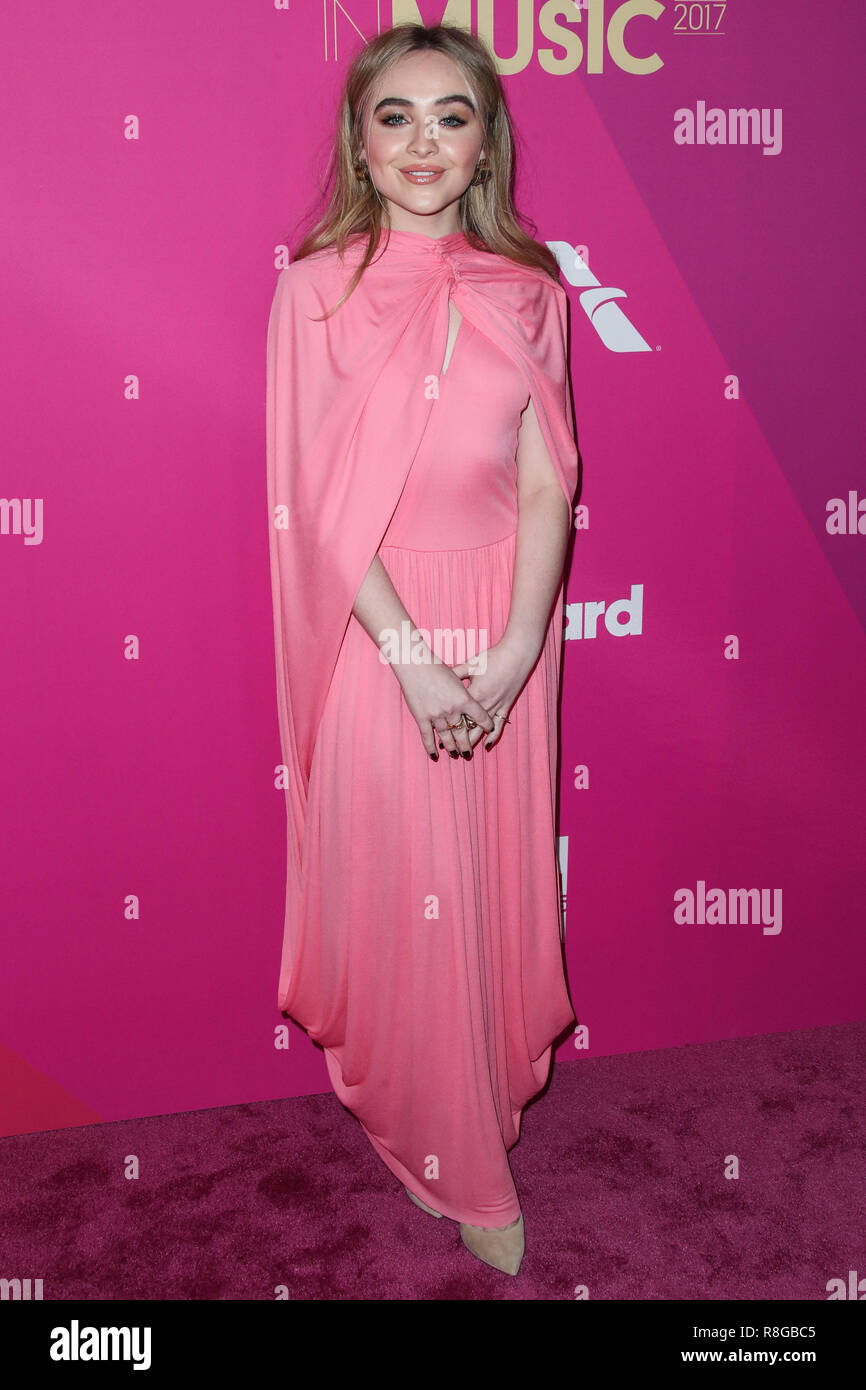 HOLLYWOOD, LOS ANGELES, CA, USA - NOVEMBER 30: Sabrina Carpenter at the ...