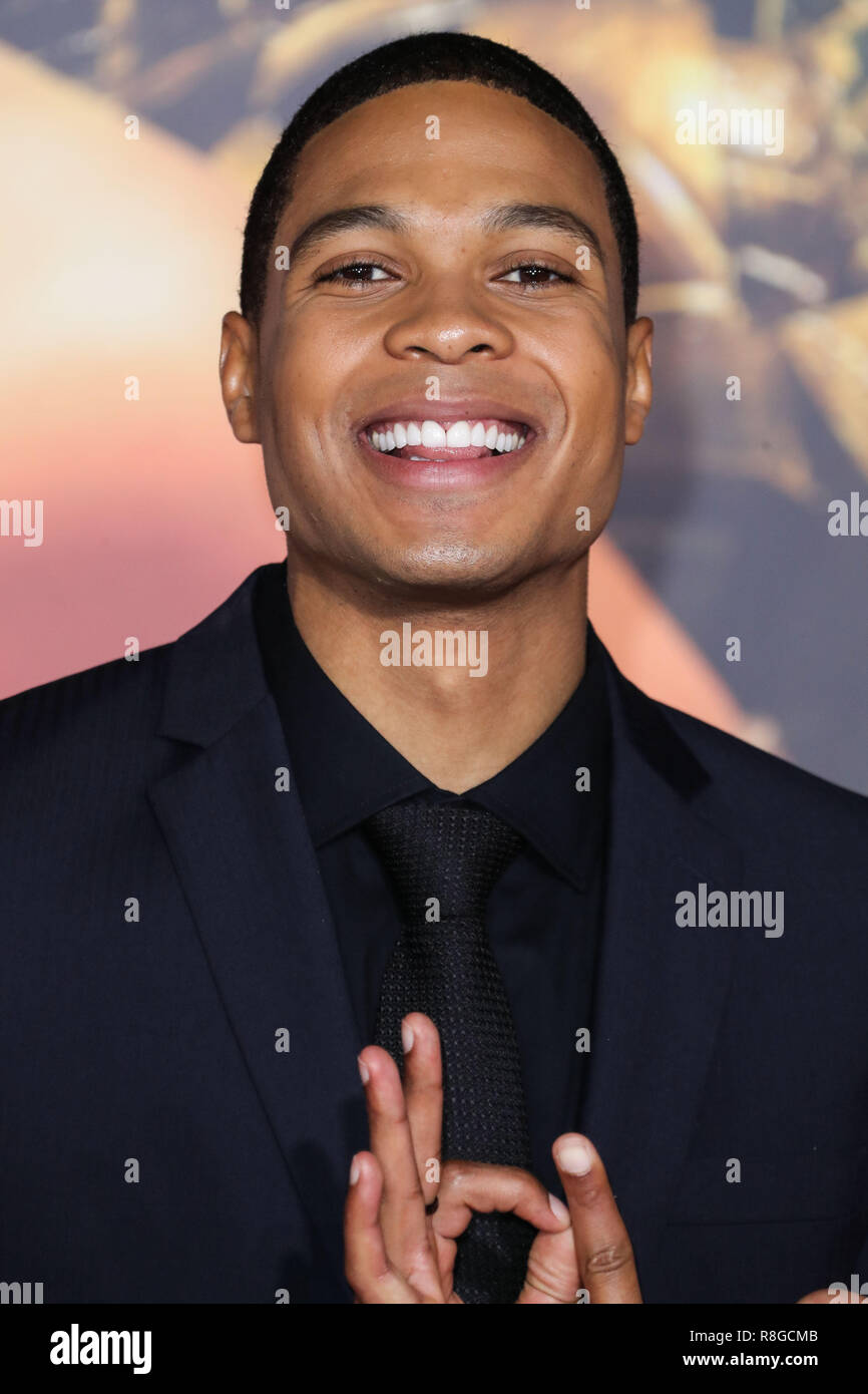 HOLLYWOOD, LOS ANGELES, CA, USA - NOVEMBER 13: Ray Fisher arrives at ...